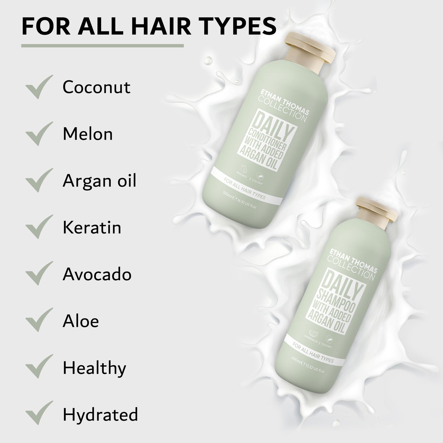 Ethan Thomas Daily shampoo & conditioner duo